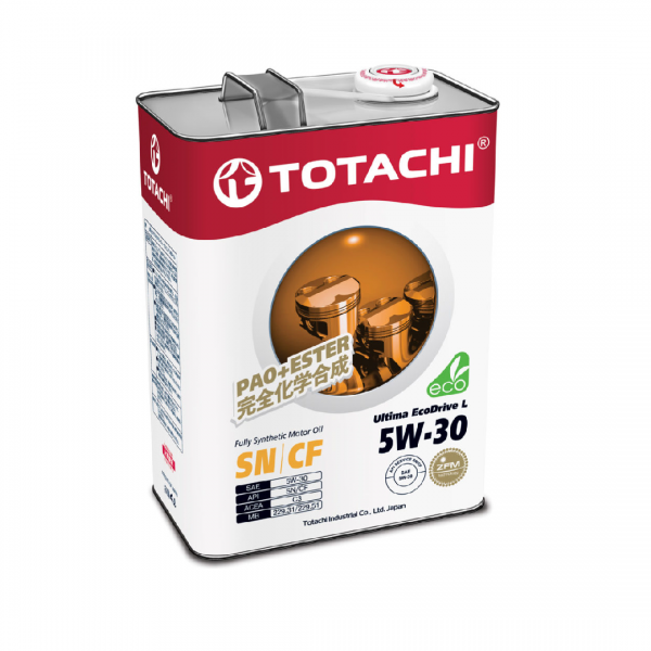 Totachi ULTIMA ECODRIVE L 5W30 Fully Synthetic Engine Oil 4L – Oilmax